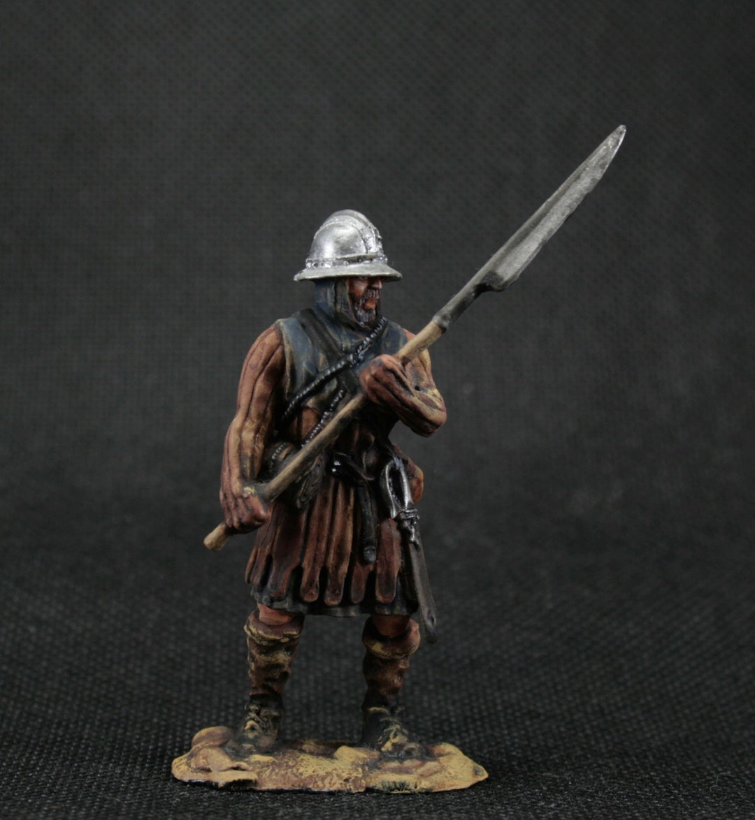 Collectible Tin Toy Soldier 54 Mm Painted Historical Miniature Medieval ...