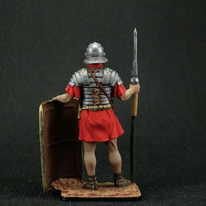 Collectible Tin Toy Soldier 54 Mm Painted Historical Miniature Ancient ...