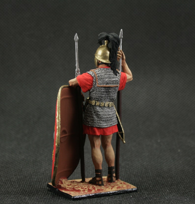 Collectible Tin Toy Soldier 54 Mm Painted Historical Miniature Ancient ...