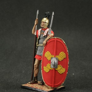 Collectible Tin Toy Soldier 54 Mm Painted Historical Miniature Ancient ...