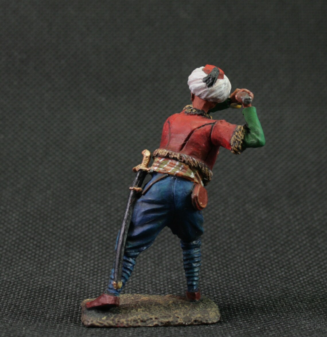 Collectible Tin Toy Soldier 54 Mm Painted Historical Miniature ...