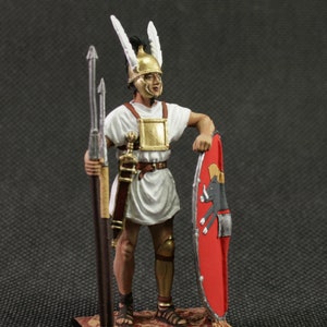 Collectible Tin Toy Soldier 54 Mm Painted Historical Miniature Ancient ...