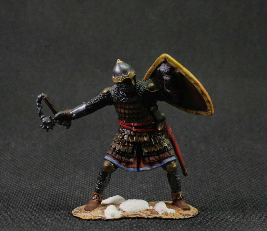 Collectible Tin Toy Soldier 54 Mm Painted Historical Miniature Medieval ...