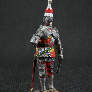 Collectible Tin Toy Soldier 54 Mm Painted Historical Miniature Medieval ...