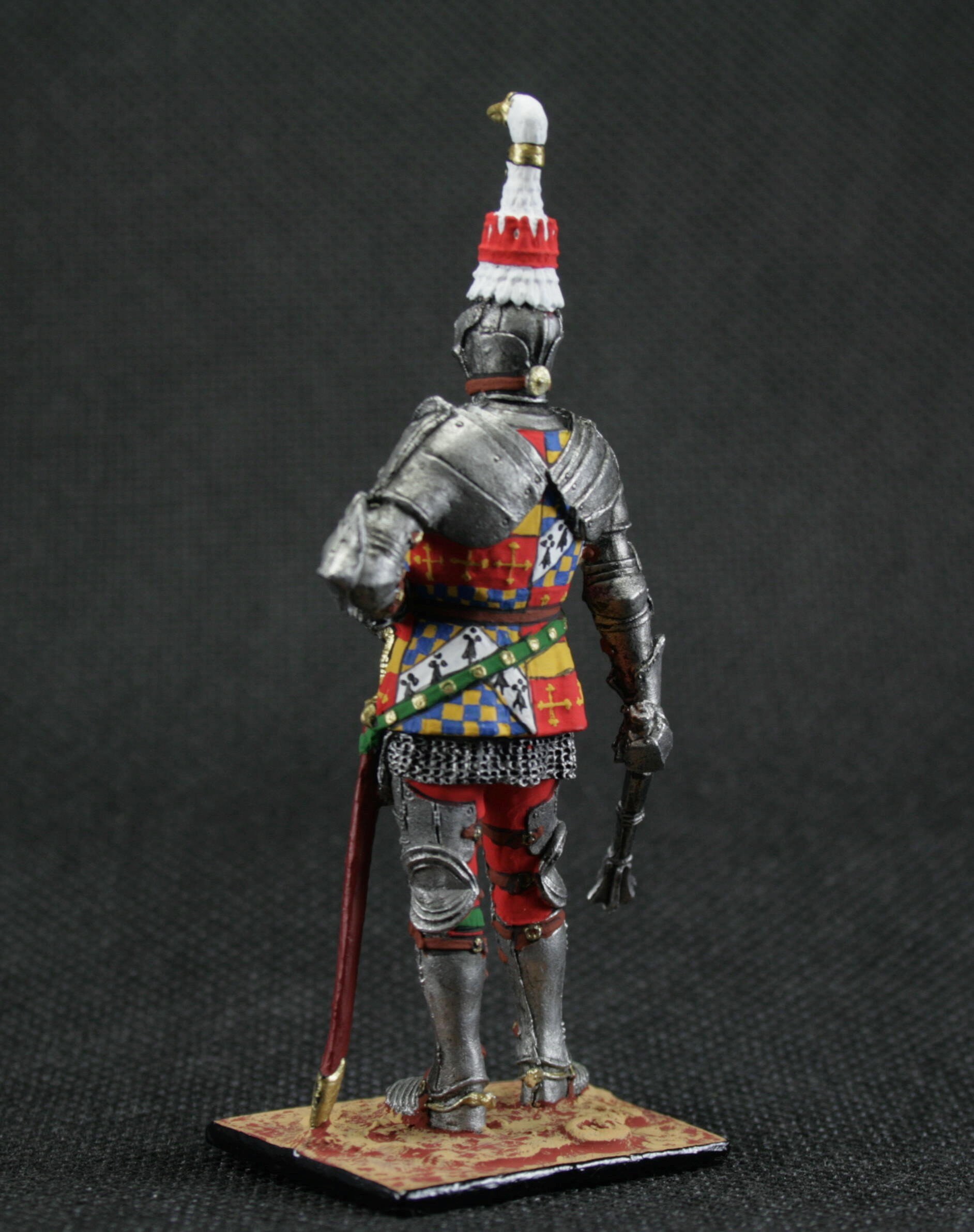Collectible Tin Toy Soldier 54 Mm Painted Historical Miniature Medieval ...