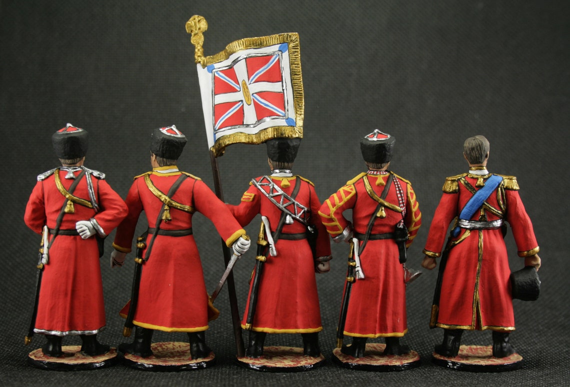 Tin Soldier 54 Mm Set of Tin Soldiers Historical Miniature - Etsy