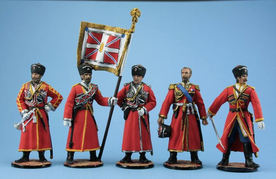 Tin Soldier 54 Mm Set of Tin Soldiers Historical Miniature - Etsy