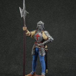 Collectible Tin Toy Soldier 54 Mm Painted Historical Miniature English ...