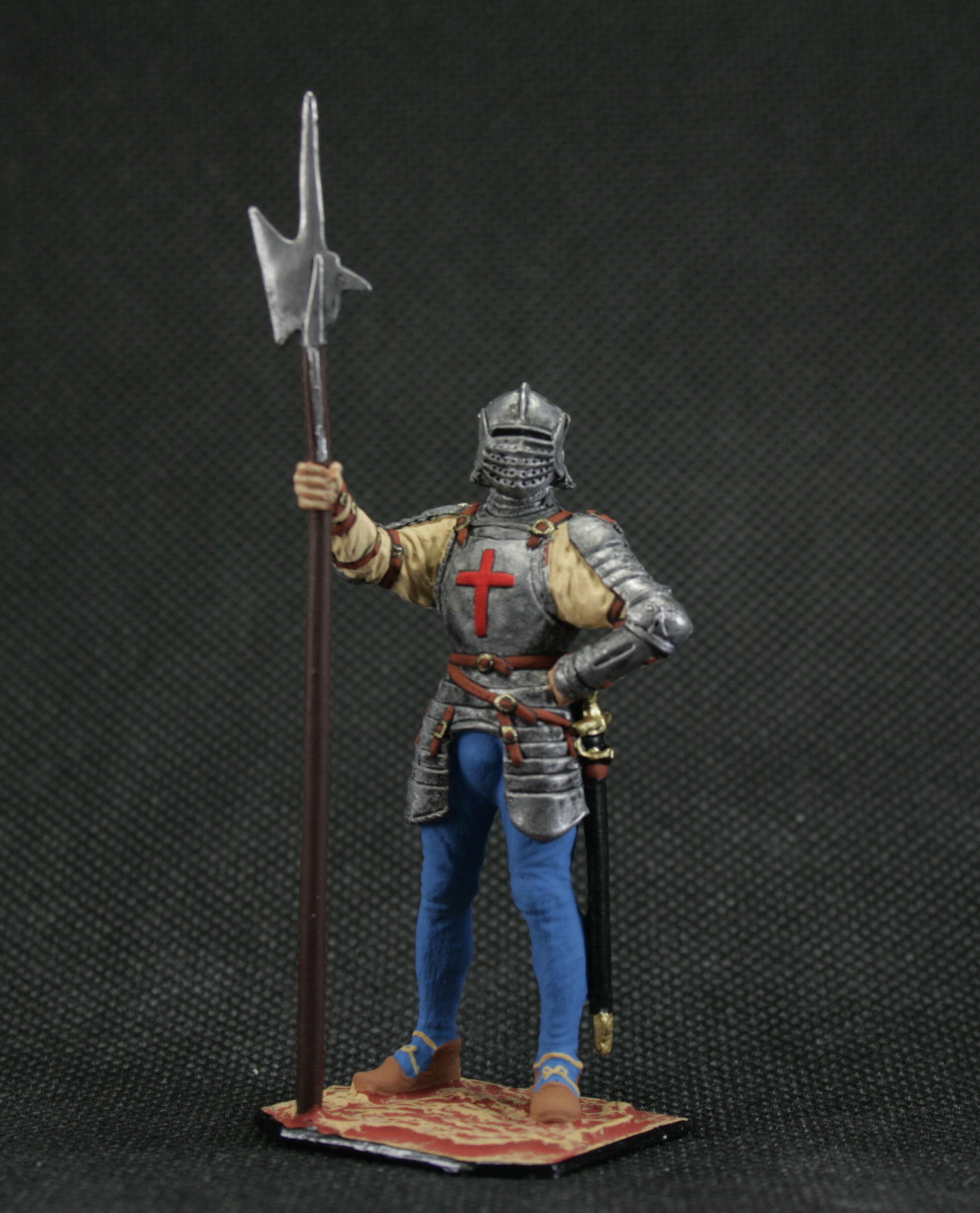 Collectible Tin Toy Soldier 54 Mm Painted Historical Miniature English ...