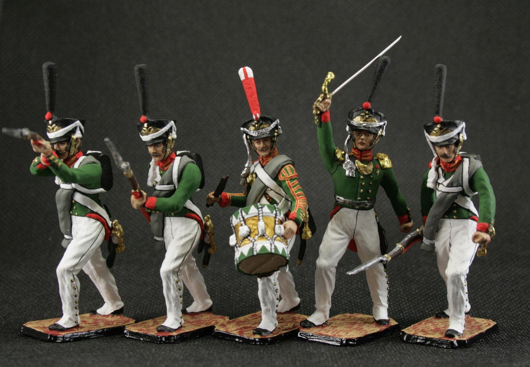 Soldats de plomb 54 mm Ensemble de soldats de plomb Napoléon 1812 ...
