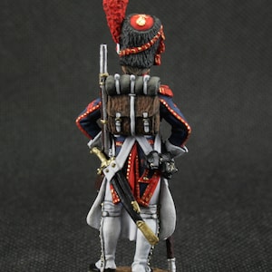 Painted Tin Soldier 54 Mm Historical Miniature Napoleonic Sapper France ...