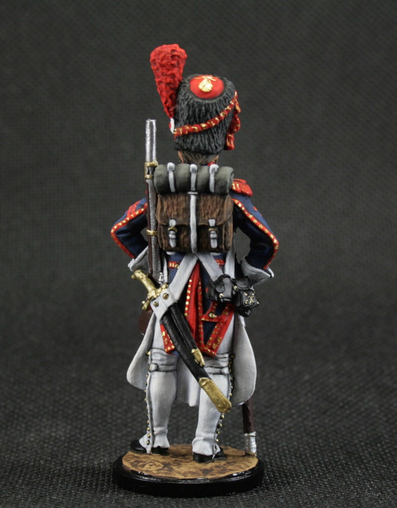 Painted Tin Soldier 54 Mm Historical Miniature Napoleonic Sapper France ...
