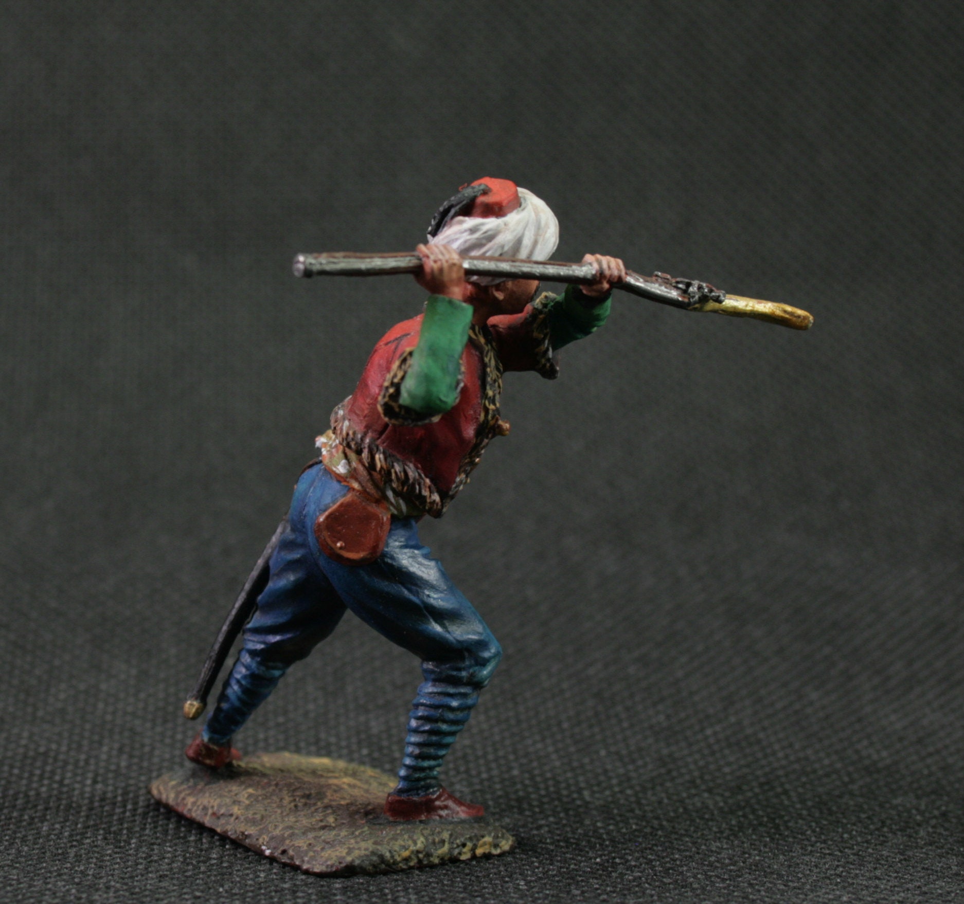 Collectible Tin Toy Soldier 54 Mm Painted Historical Miniature ...
