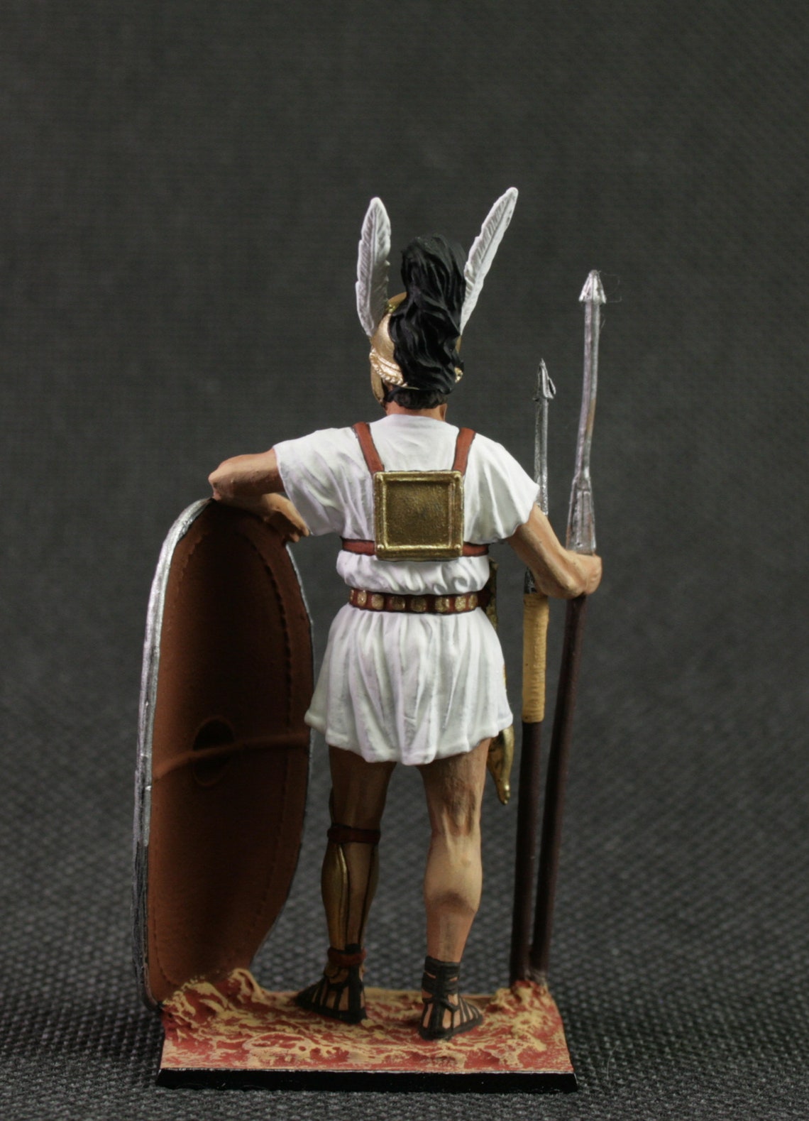 Collectible Tin Toy Soldier 54 Mm Painted Historical Miniature Ancient ...