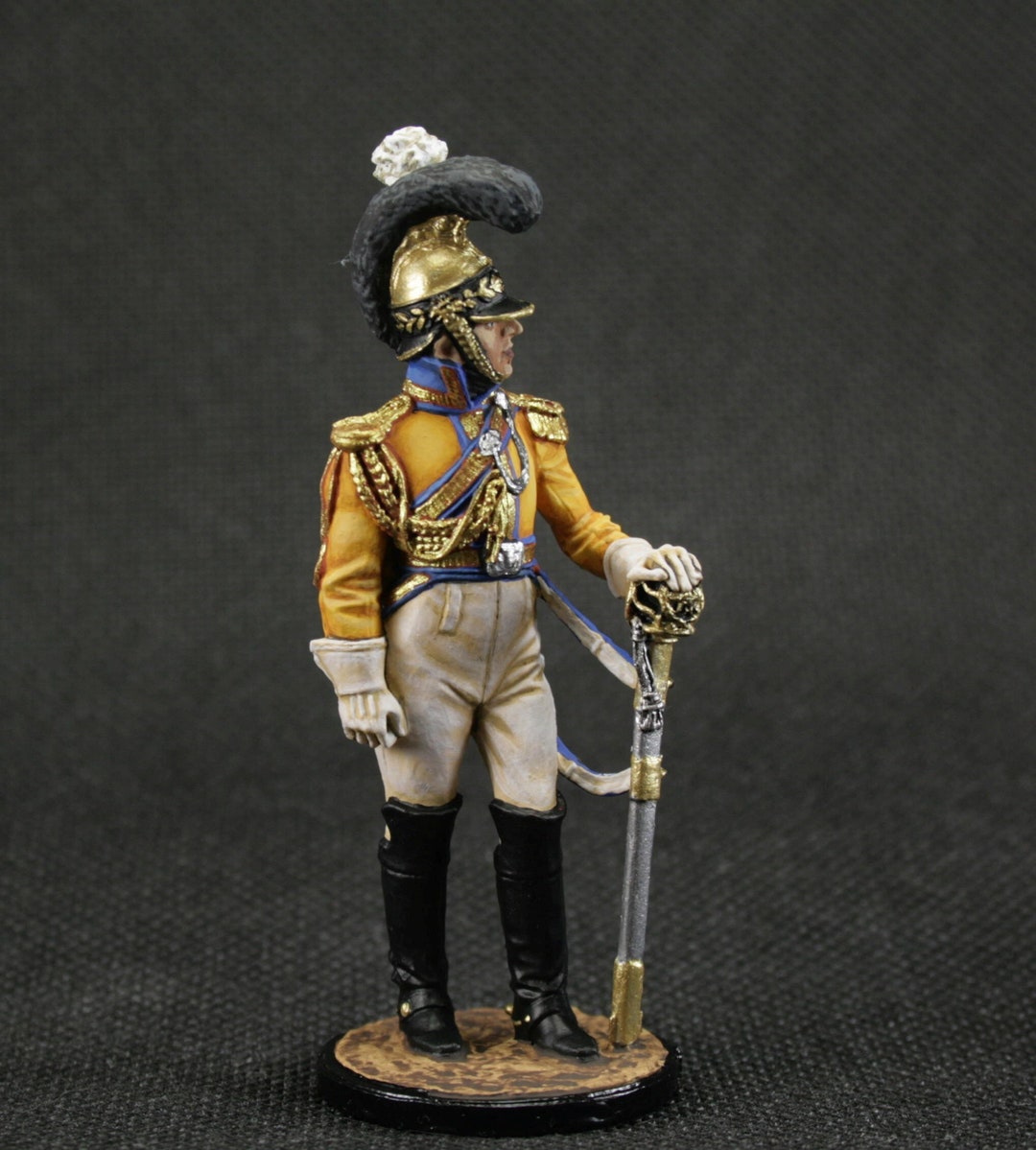 Painted Tin Soldier 54 Mm Scale 1/32 Historical Miniature Napoleonic ...