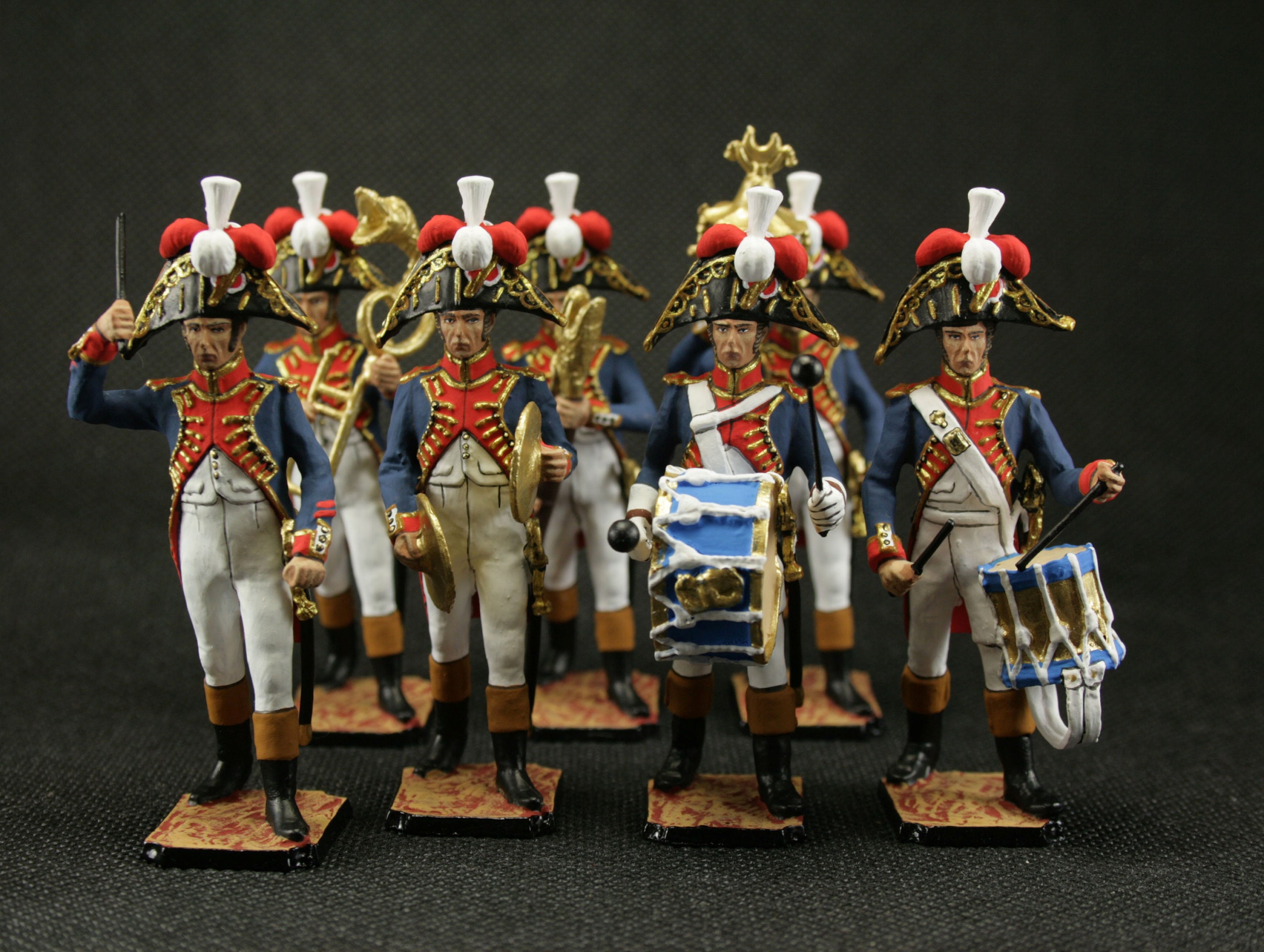 Tin Soldier 54 Mm Model Set of Tin Soldiers First Set Band of the ...