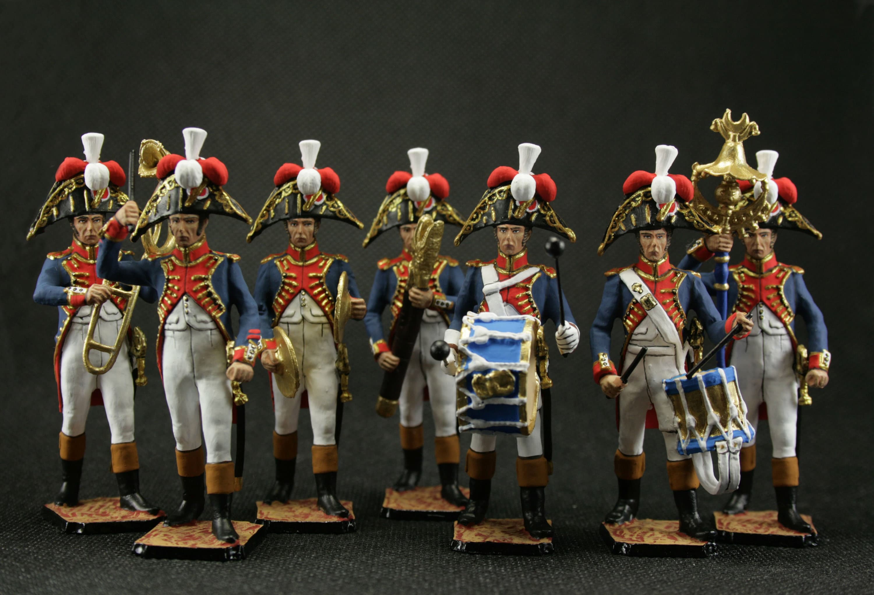 Tin Soldier 54 Mm Model Set of Tin Soldiers First Set Band of the ...