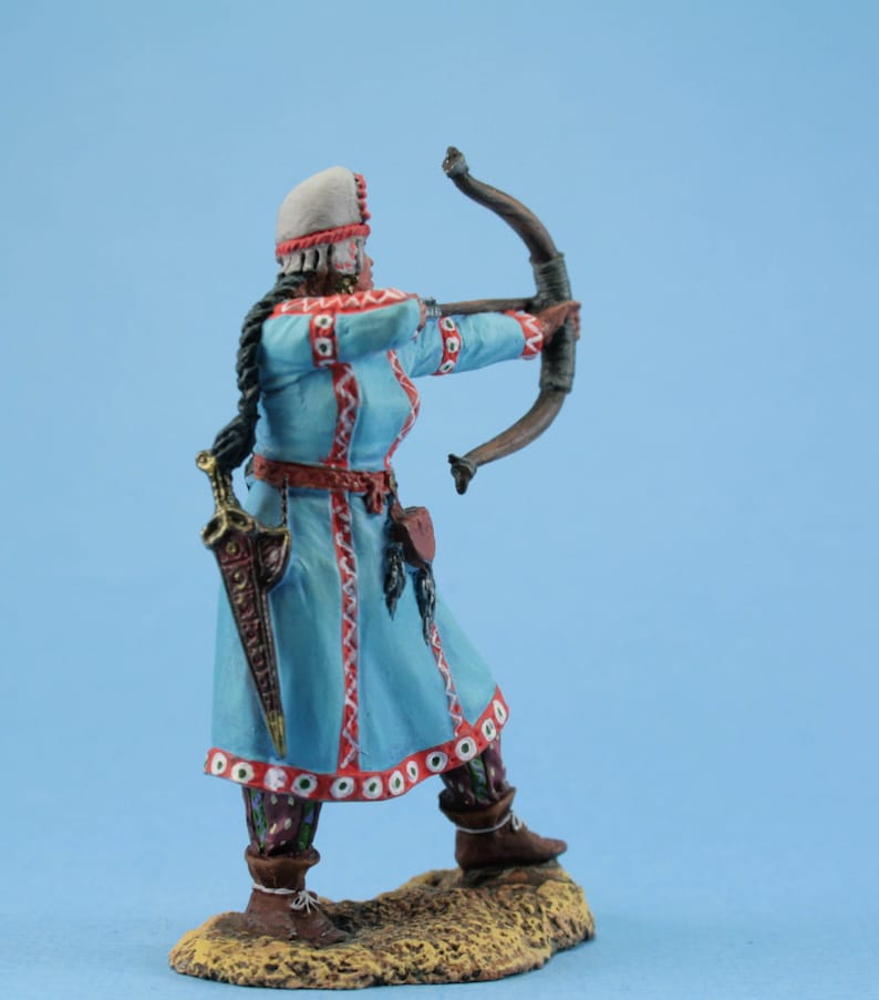 Collectible Tin Toy Soldier 54 Mm Painted Historical Miniature - Etsy