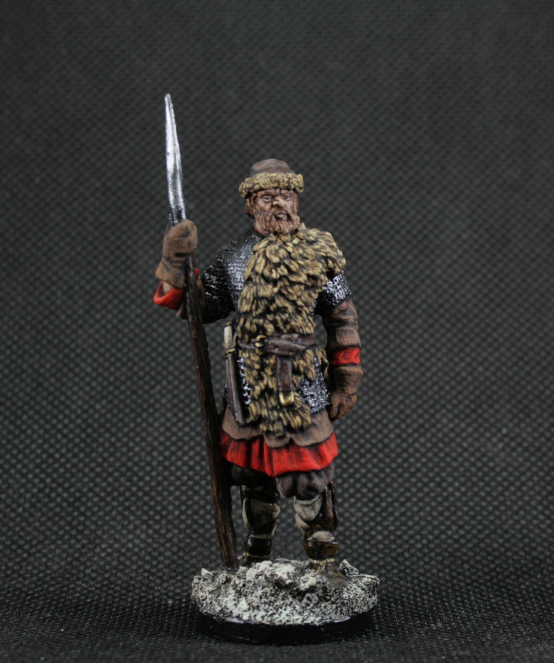 Painted Tin Toy Soldier 54 Mm Model Scale 1/32 Historical Miniature ...