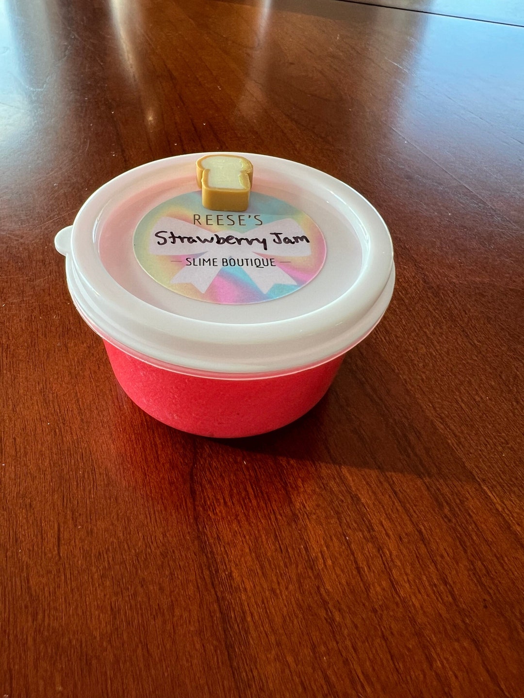 Strawberry Jam Slime 2.3 Oz. - Etsy