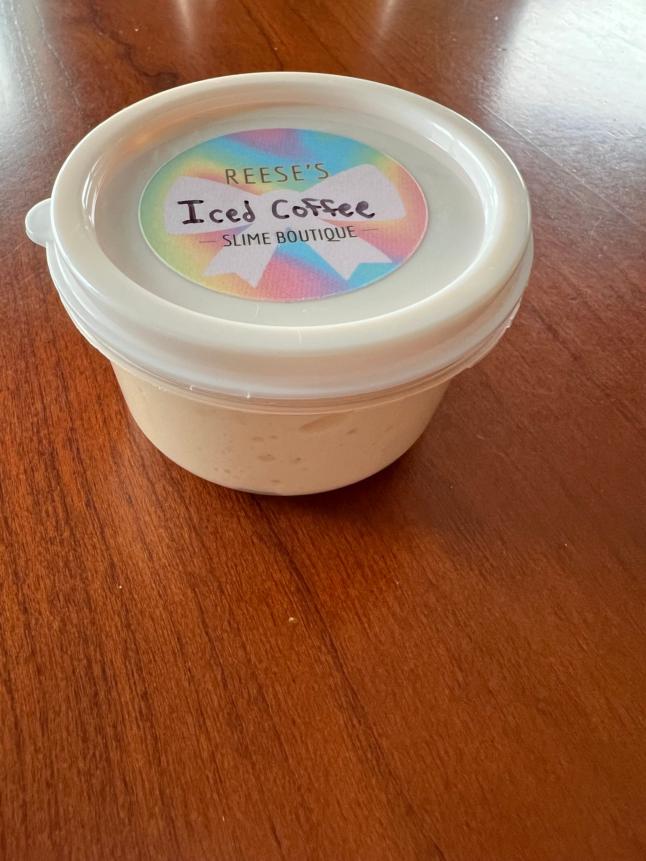 Iced Coffee Slime 2.3 Oz. - Etsy