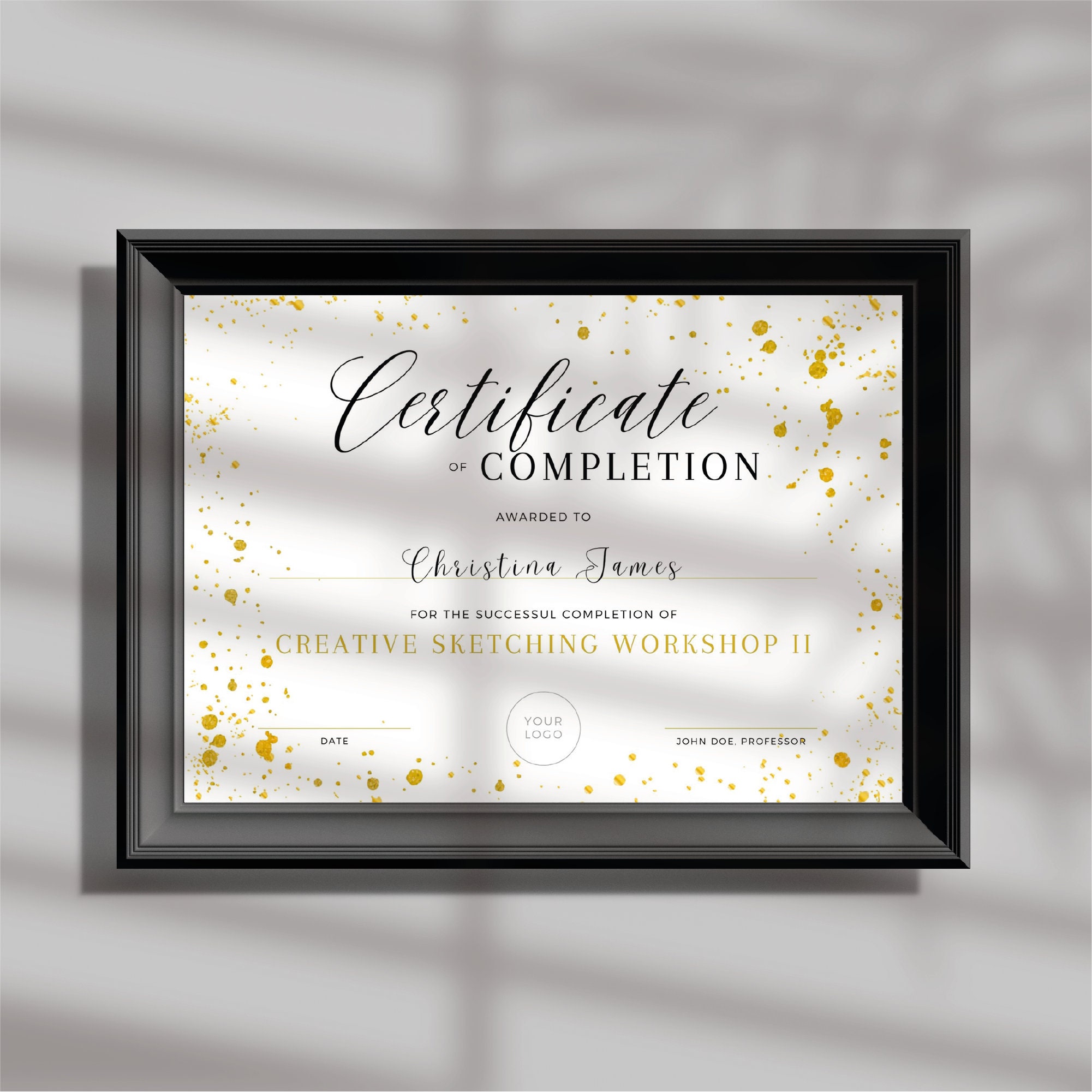 Certificate, Certificate Template, Canva Template, Award Certificate ...