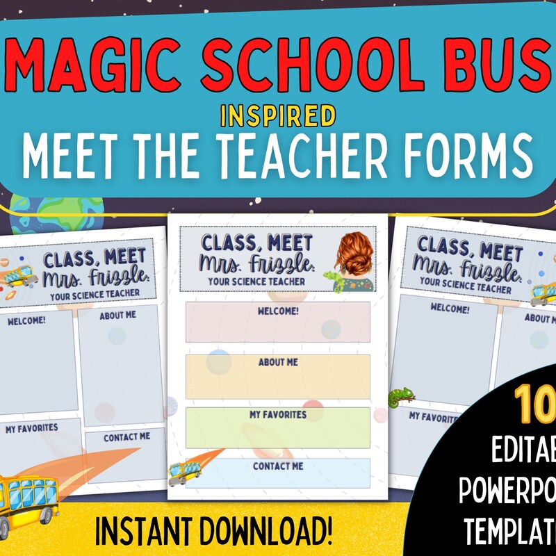 Meet the Teacher Powerpoint - Etsy