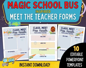 Magic School Bus Classroom Decor - Etsy