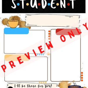 Meet the Student EDITABLE PRINTABLE Form | Student Form | Back to ...