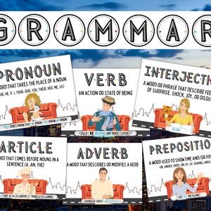 ELA Teacher Friends Classroom Decor Bundle | Creative Writing Classroom ...