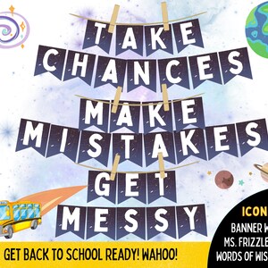 Back to School Magic School Bus Inspired Bundle | Classroom Posters ...