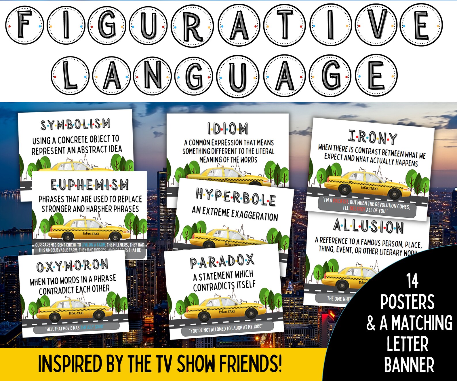 Figurative Language Bulletin Board | English Language Arts Classroom ...