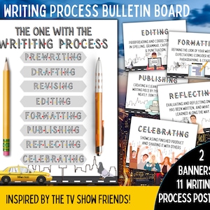 ELA Teacher Friends Classroom Decor Bundle Creative Writing Classroom ...