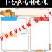 Meet the Teacher EDITABLE PRINTABLE Form | Friends Inspired - Etsy