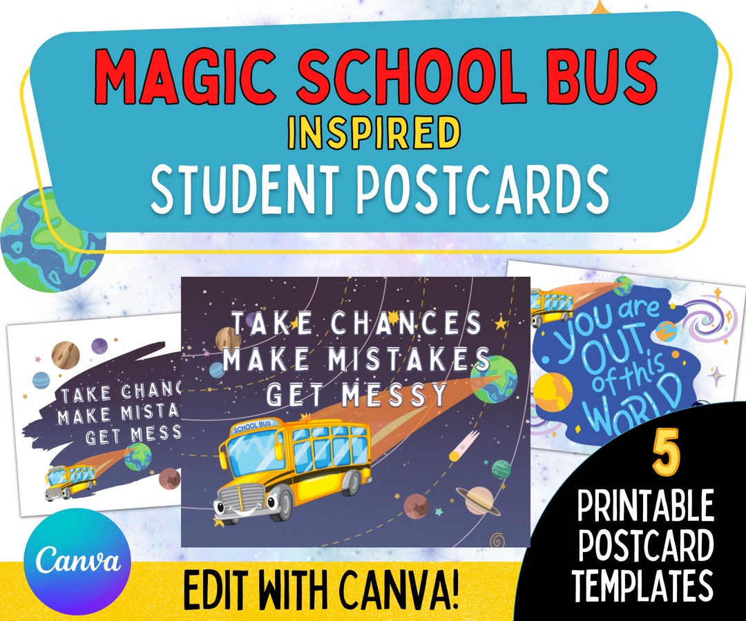 Teacher Postcard for Students Welcome Back to School Postcard Teacher ...