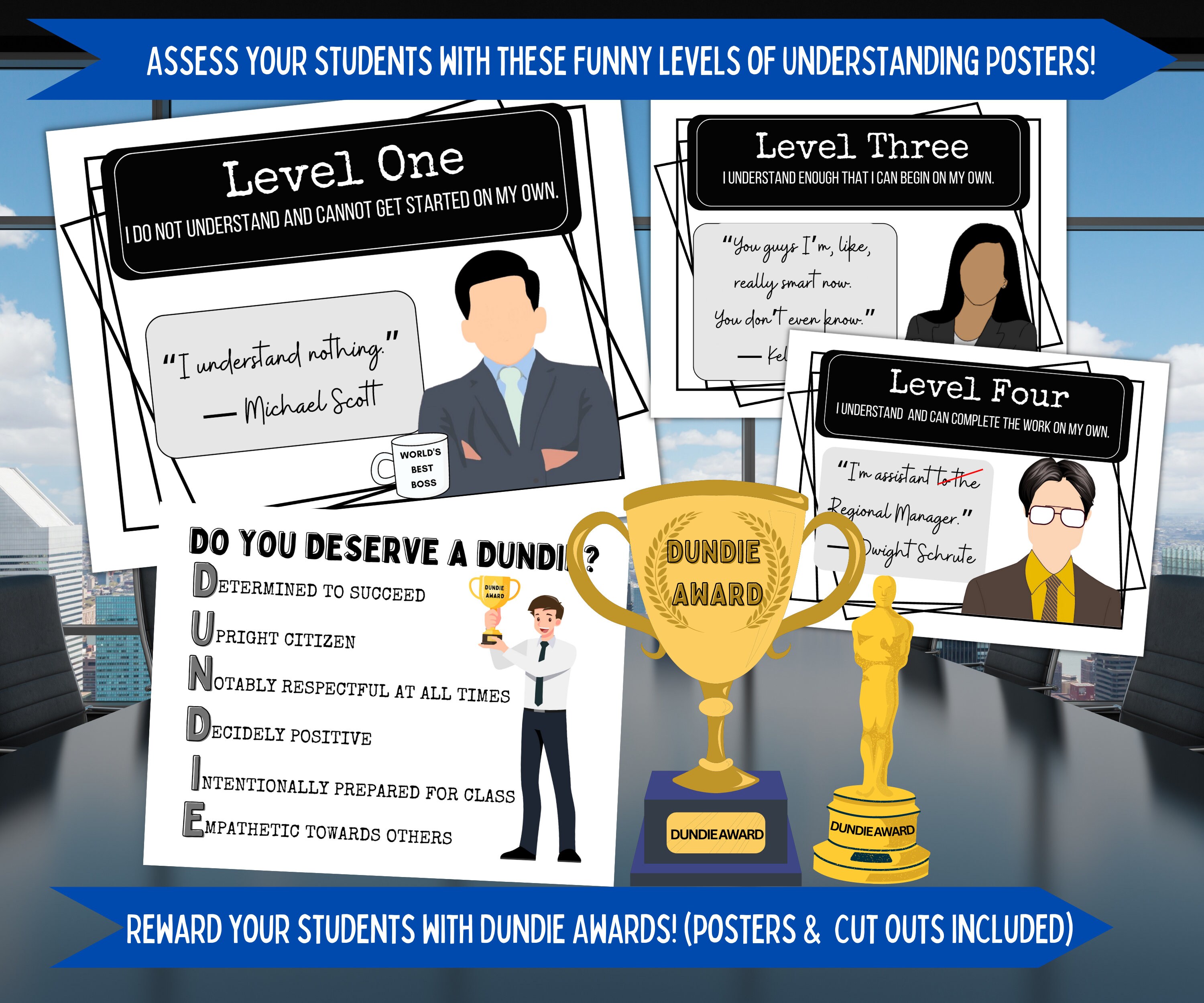 The Office Back to School Classroom Posters | the Office Theme ...