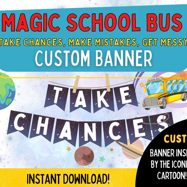 Magic School Bus Party - Etsy