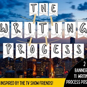 ELA Teacher Friends Classroom Decor Bundle | Creative Writing Classroom ...