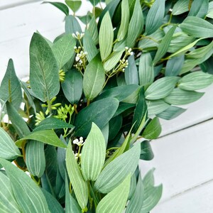 Extra Large Everyday Greenery Wreath, Wedding XL Wreath, Church Door ...