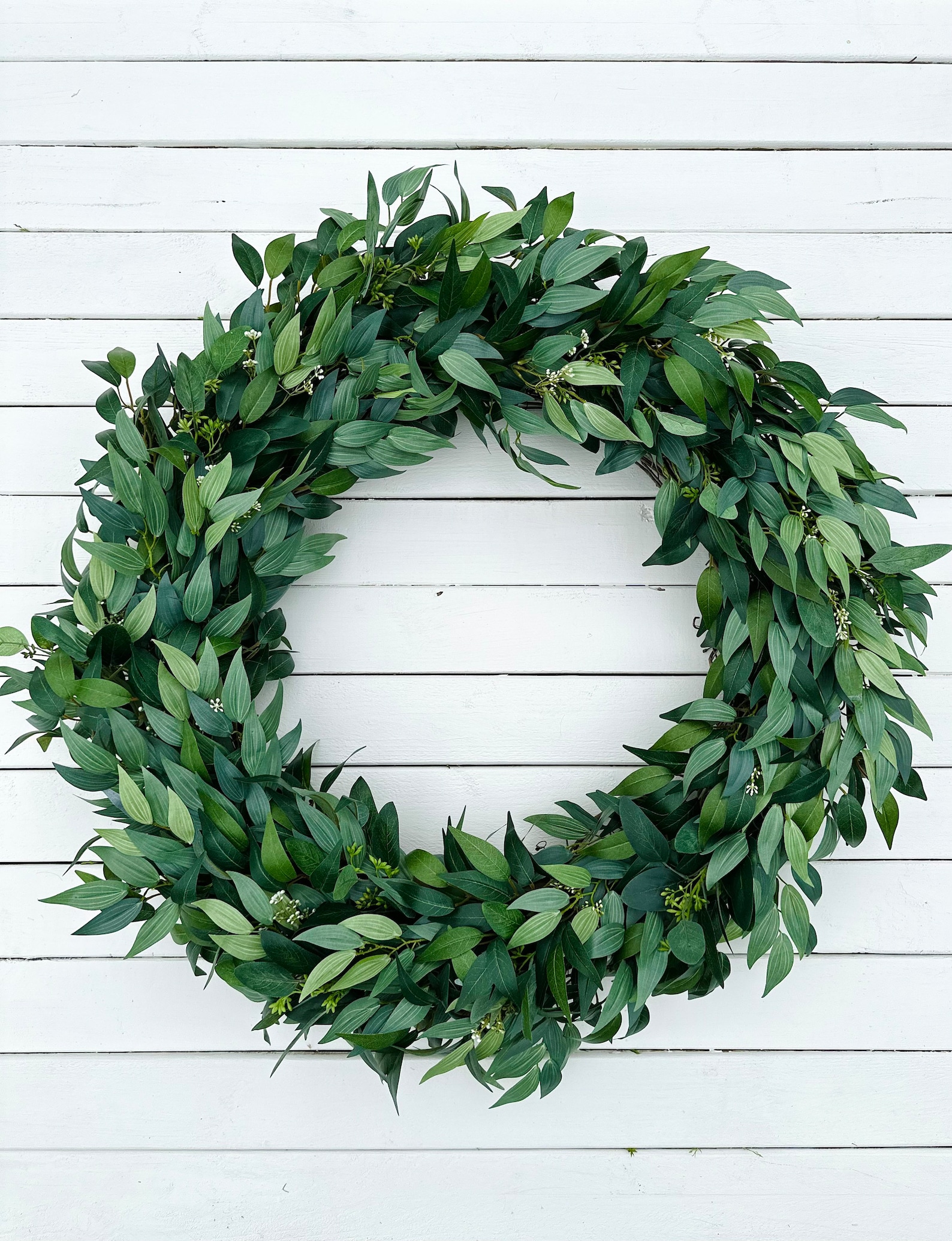 Extra Large Everyday Greenery Wreath Wedding XL Wreath - Etsy