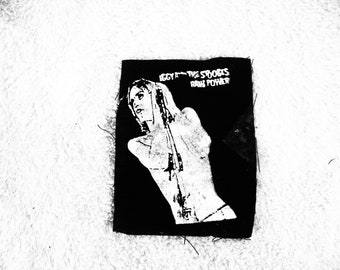 The Stooges Iggy Pop Sew on Punk Patch. for Crusty Battle Vests, Pants ...