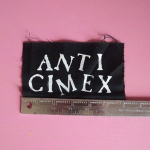 Anti Cimex Band Patch - Etsy