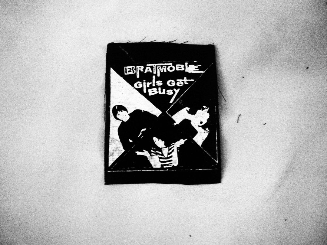 Bratmobile Girls Get Busy Band Patch - Etsy