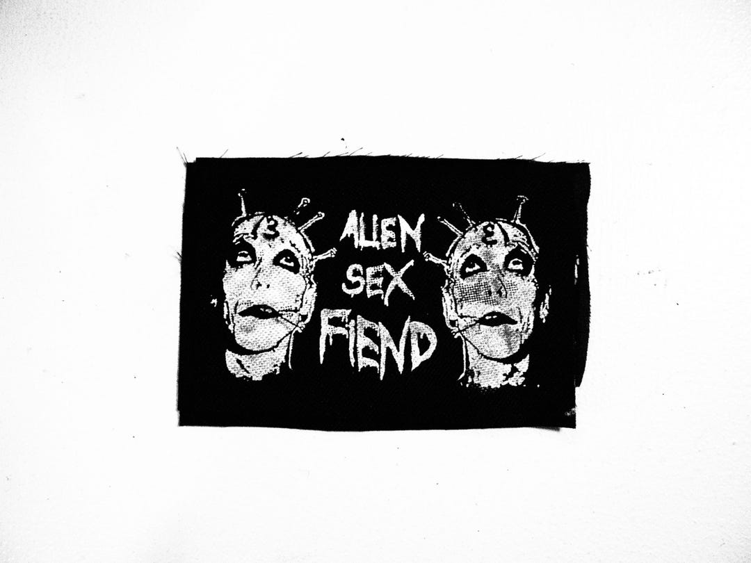 Alien Sex Fiend Band Logo Patch - Etsy