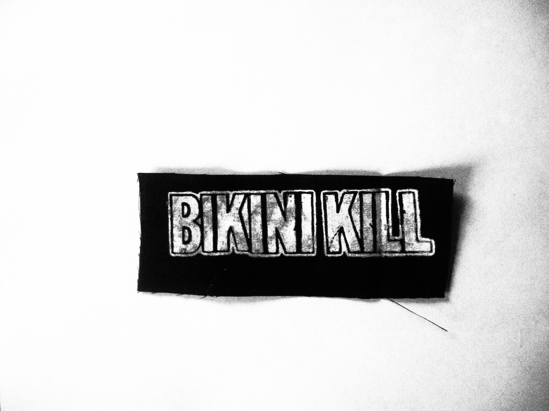 Bikini Kill Logo Band Patch - Etsy