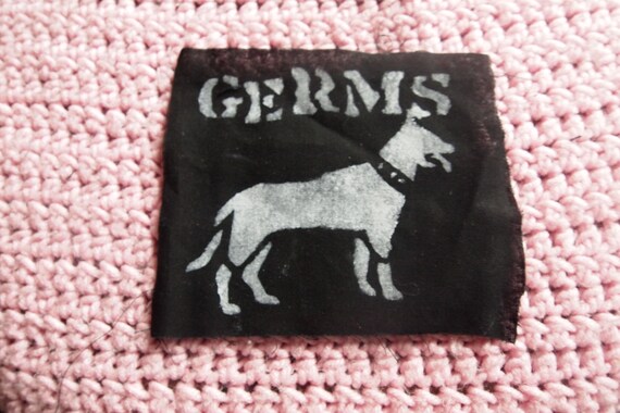 The Germs Band Patch - Etsy