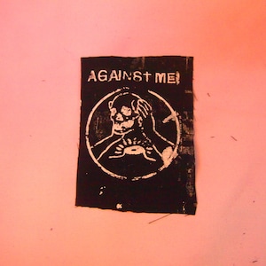 Against Me! Skull Logo Band Patch - Etsy