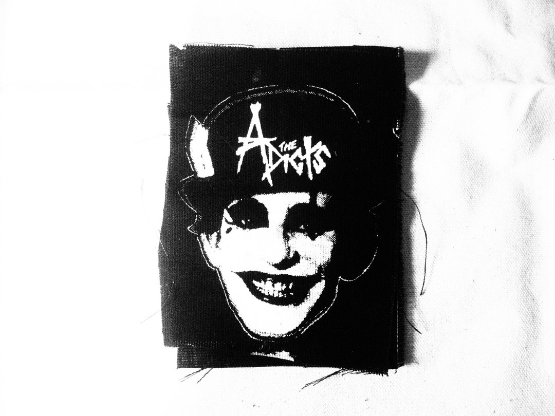 The Adicts Band Patch Monkey - Etsy