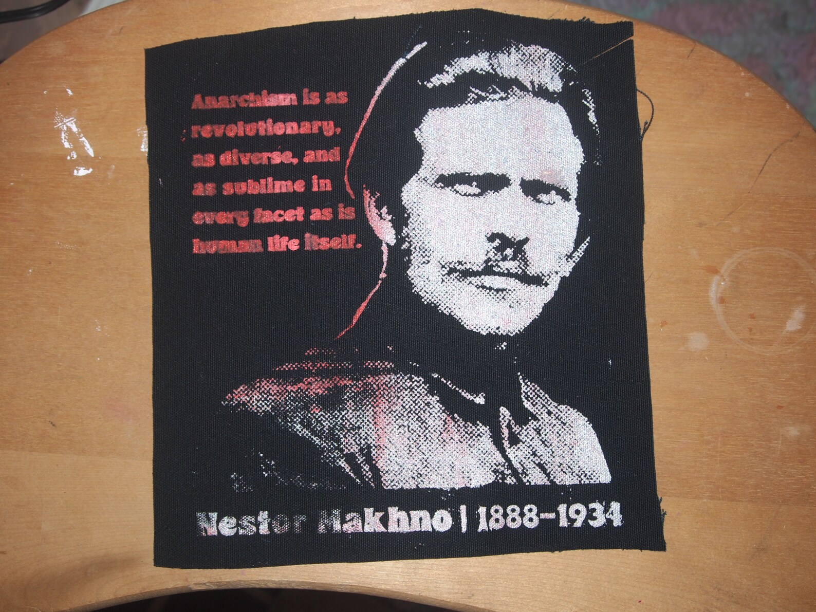 Nestor Makhno Anarchist Back Patch - Etsy