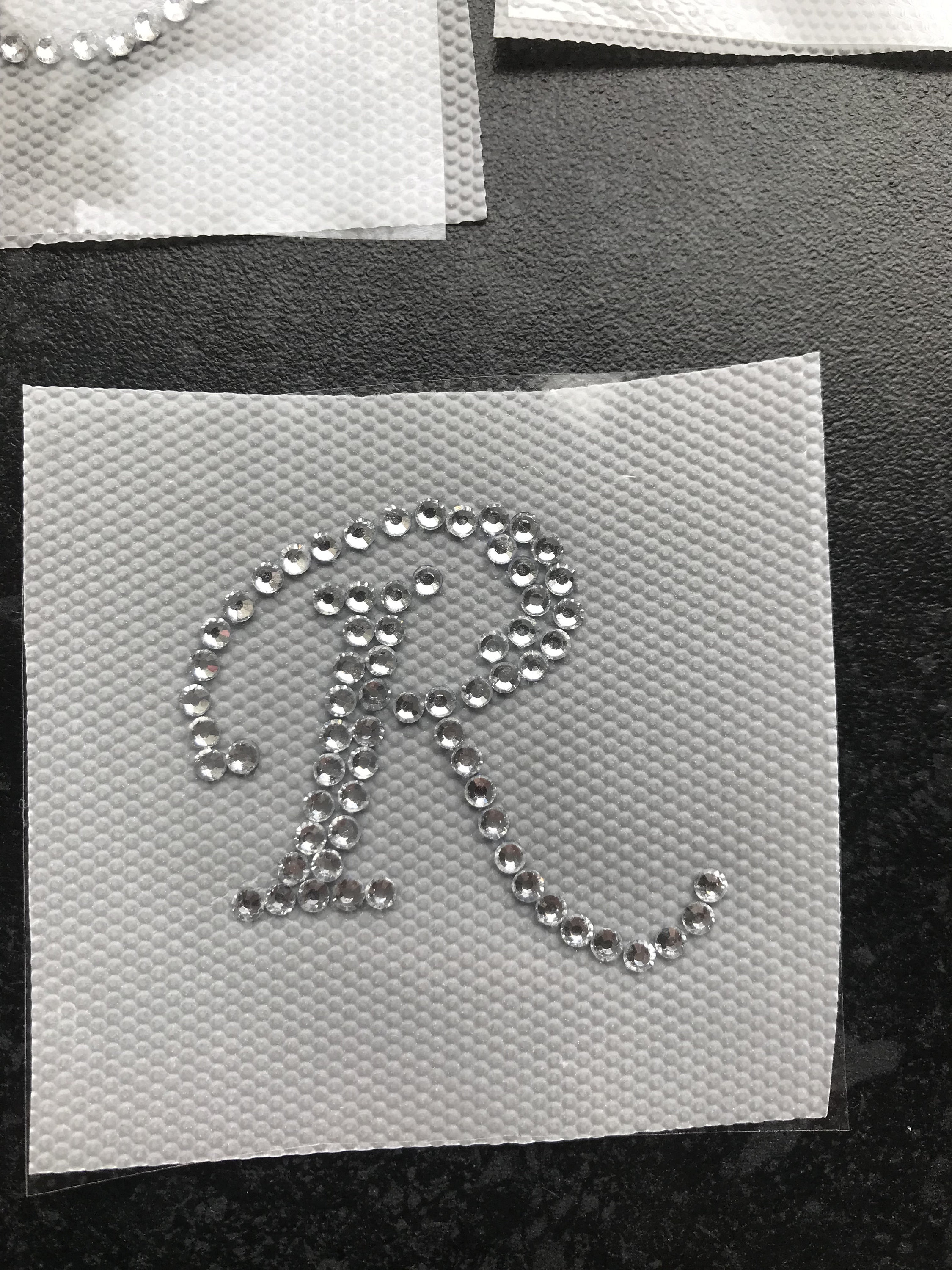 Hotfix Rhinestone Alphabet Letters Transfer - Etsy